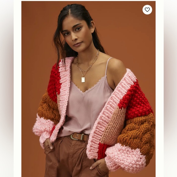 Vicky Knits | Sweaters | Vicky Knits Chunky Knit Cardigan | Poshmark